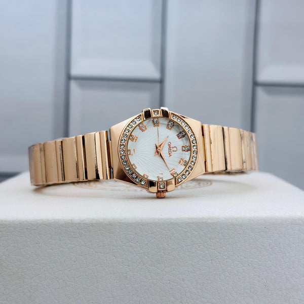 OMEGA LADIES WATCH(BUTTERFLY LOCK) – Regalticks Collection